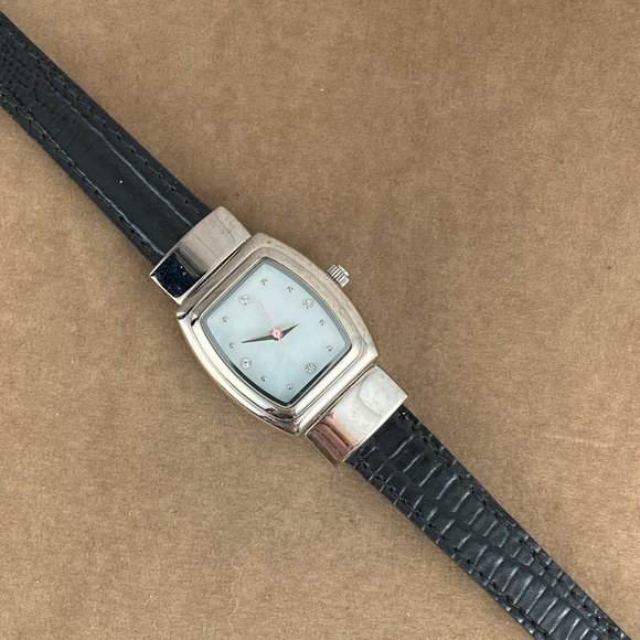 Mary Kay | Accessories | Mary Kay Watch With Pink Second Hand Crystal ...